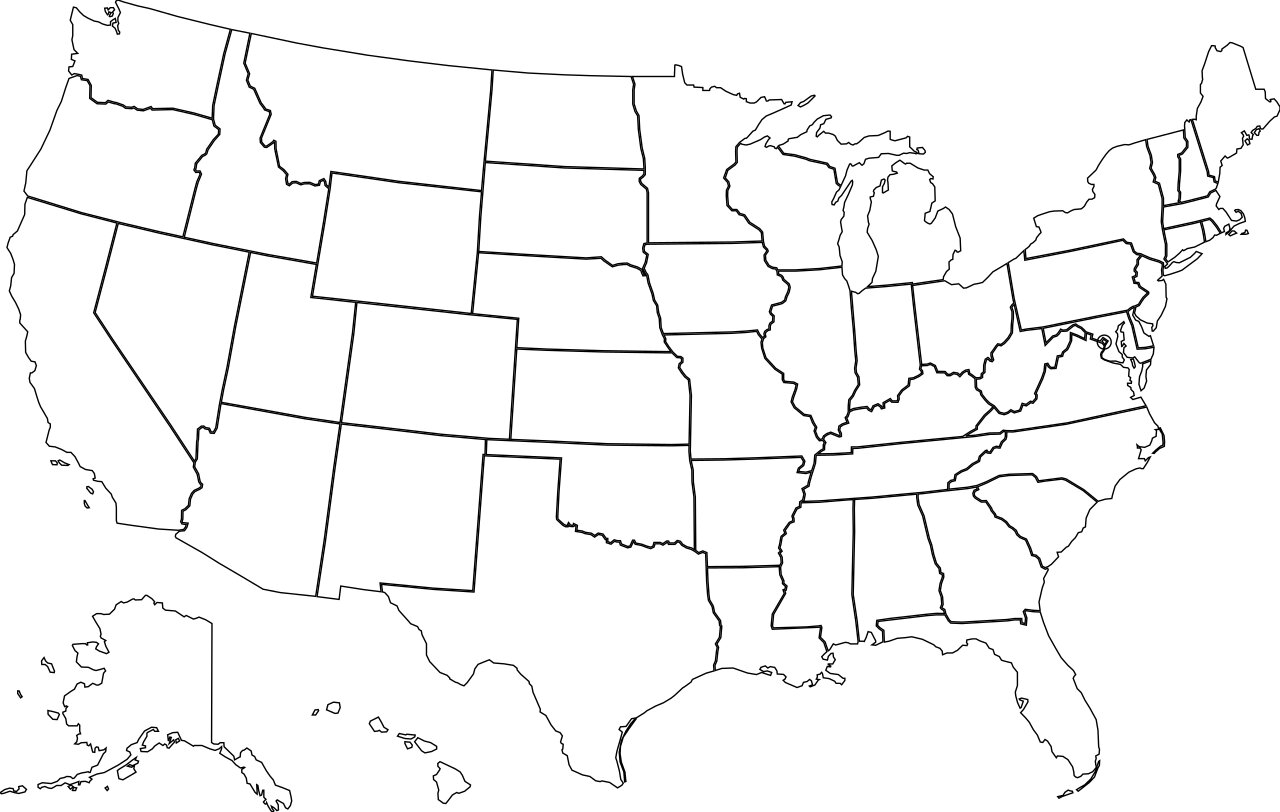 US Map – Full Steam Designs by Chris Powell